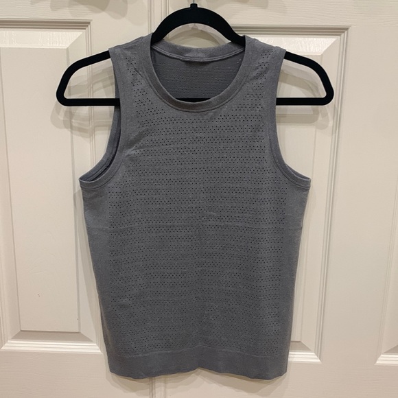 lululemon athletica | Tops | Lululemon Gray Tank | Poshmark
